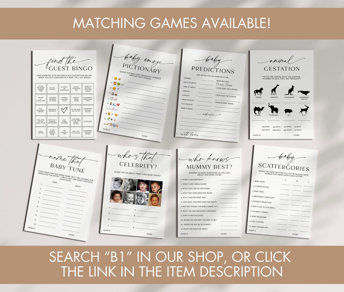 Children's Book Emoji Pictionary Game, Baby Shower Emoji Game, Emoji ...