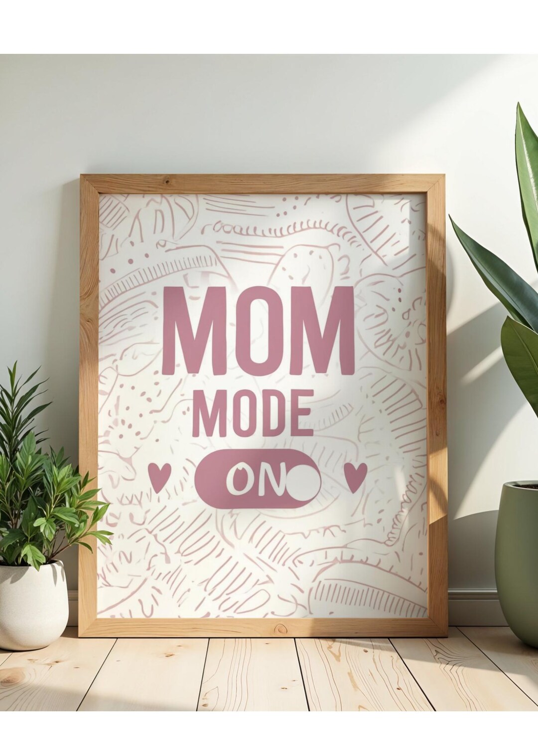 Mom Fashion on Printable Poster | Mom Decor | Modern Nursery Print ...