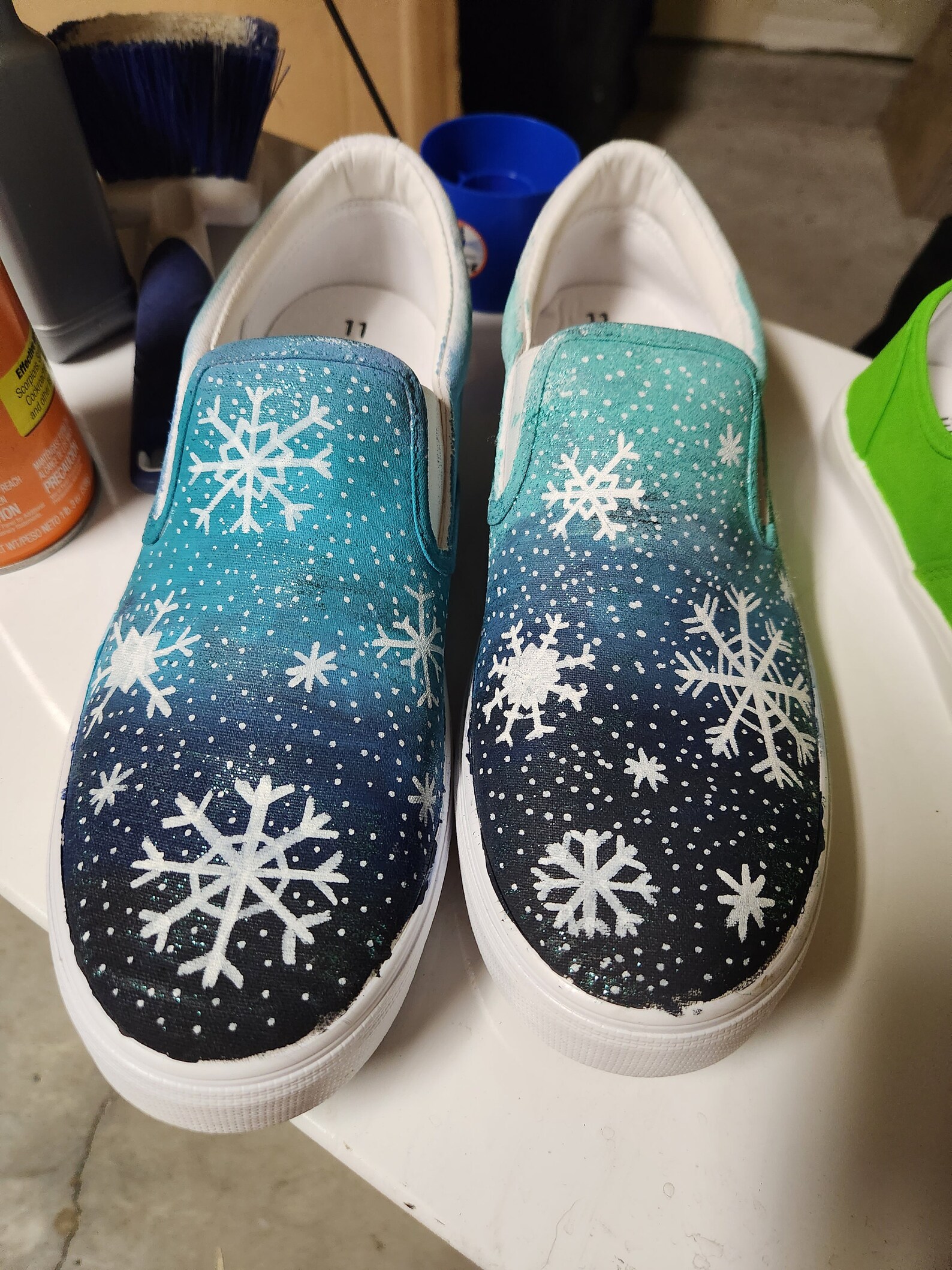 Custom Hand Painted Shoes - Etsy