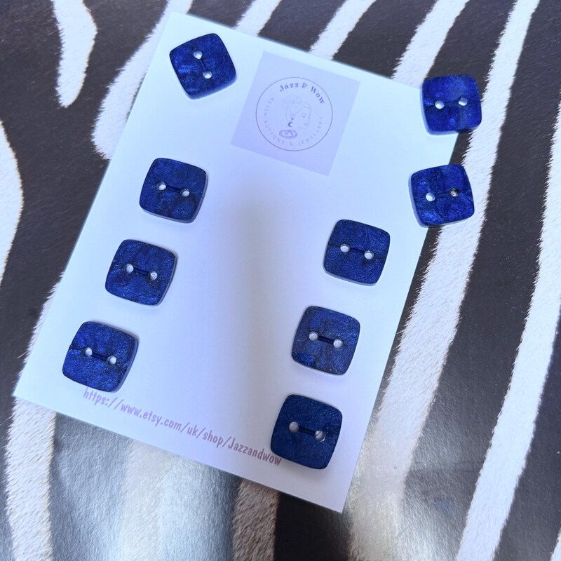 Square Buttons - Etsy