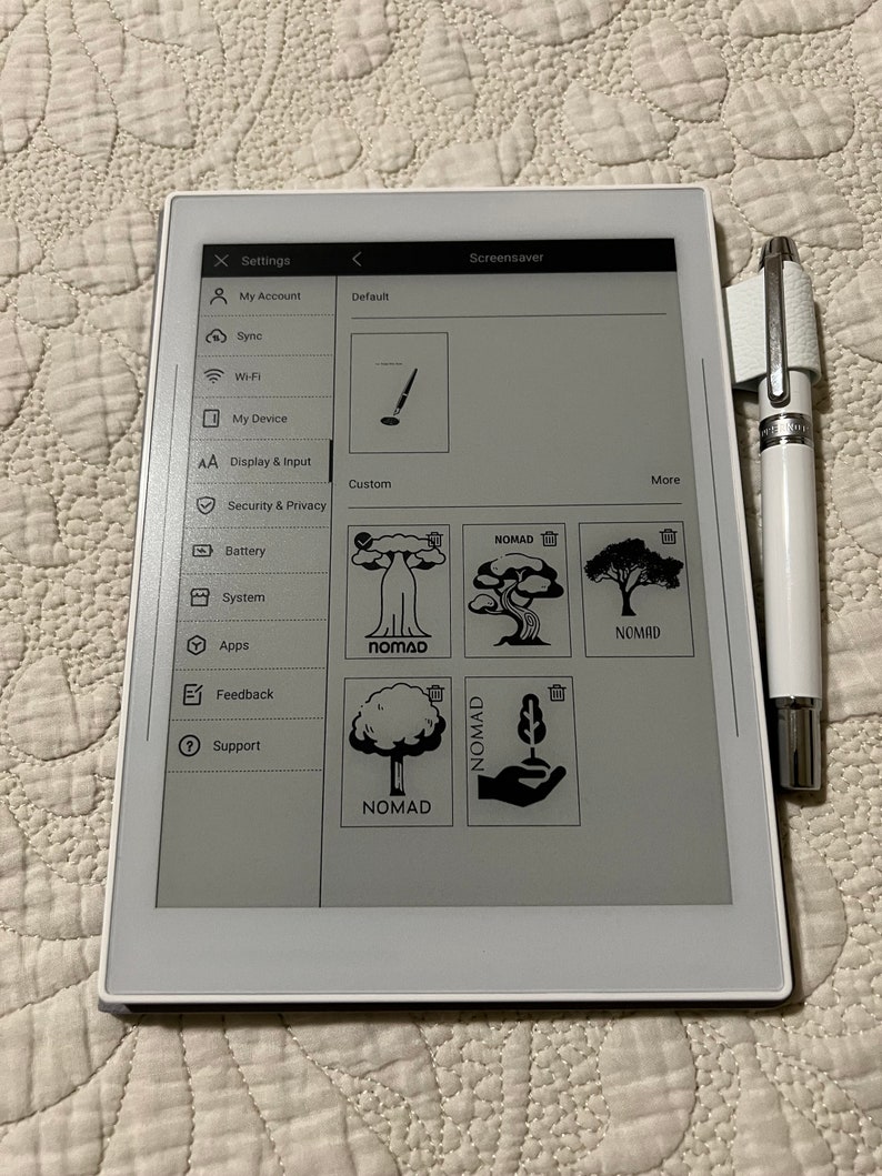 Supernote A6 X2 Nomad Screensaver Tree Bundle - Etsy