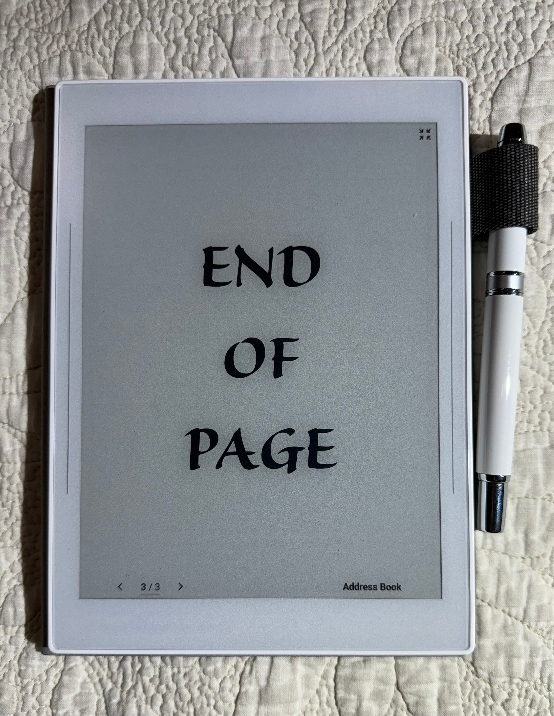 A6 X2 Supernote Nomad Infinite Address Book Organizer Template - Etsy