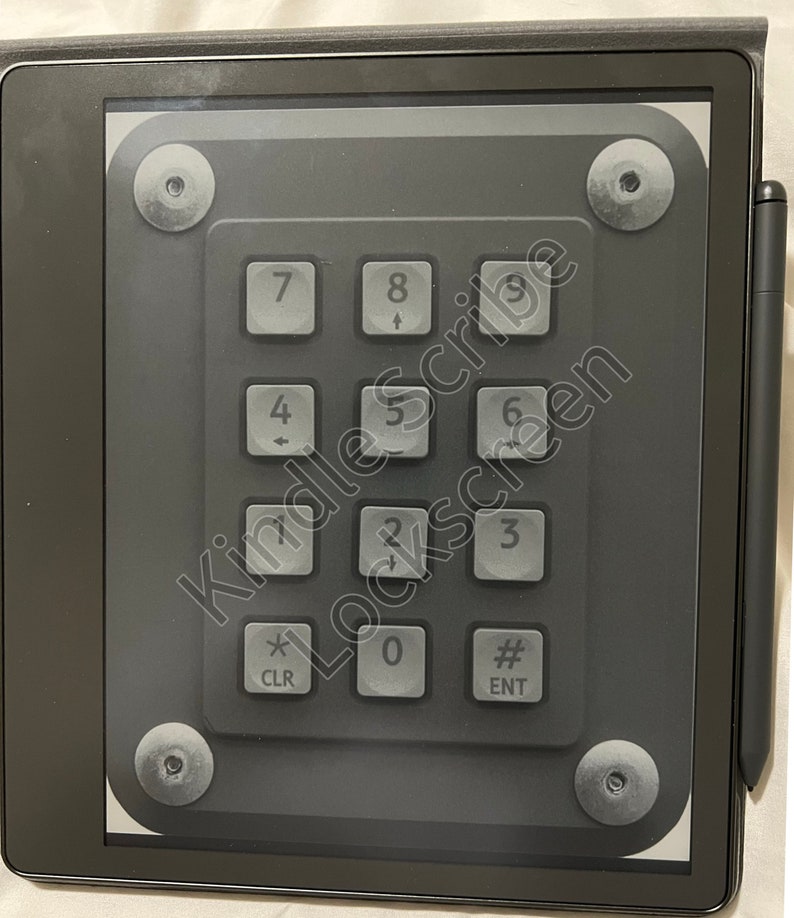 Kindle Scribe Personalized Lockscreen, Kindle Scribe Key Lockscreen ...