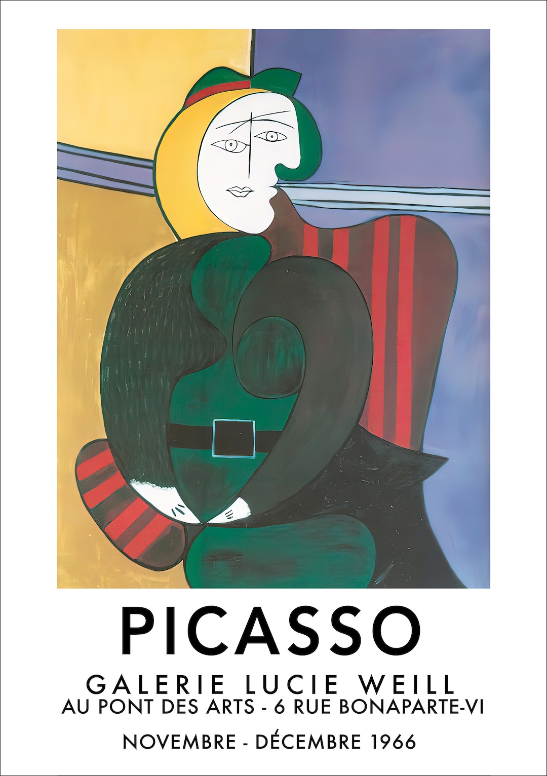 PICASSO Two Face Pablo Picasso Poster Digital Download - Etsy