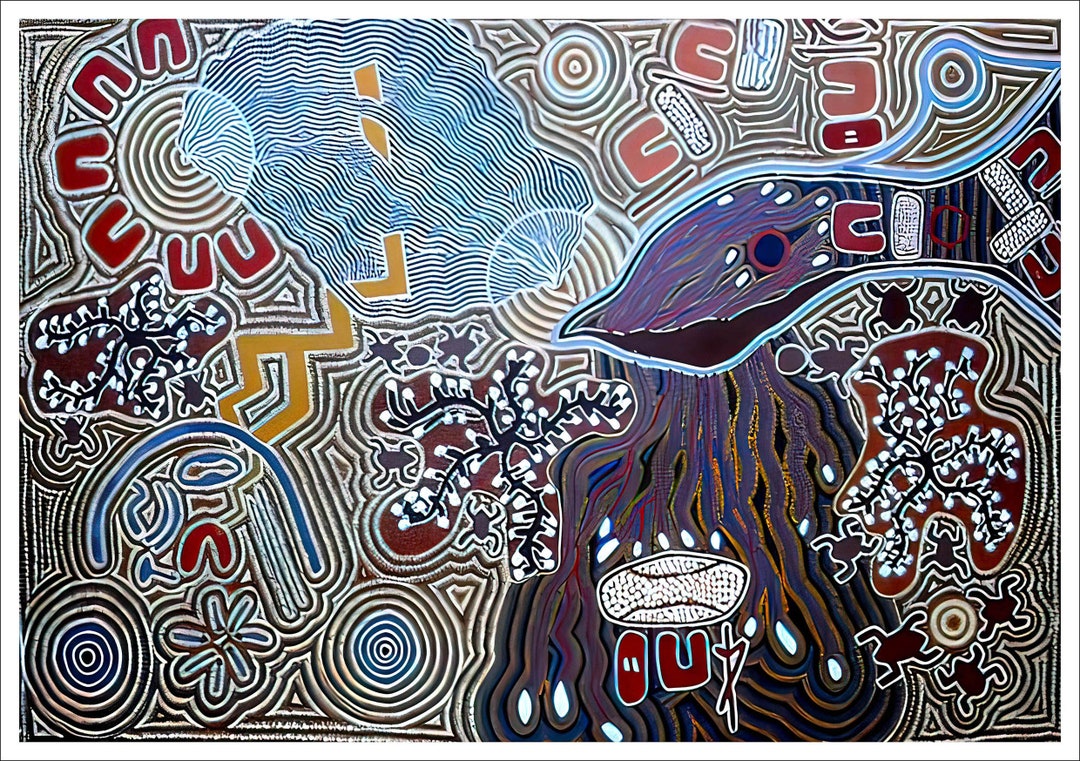 ABORIGINAL POSTER DESIGN 40 Aboriginal Poster Digital - Etsy Australia