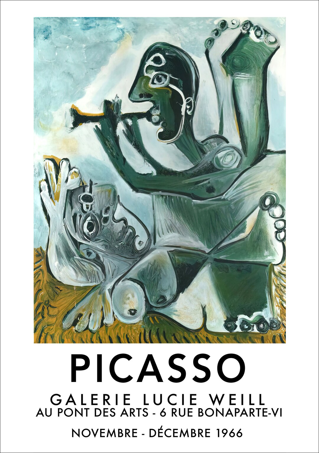 PICASSO Salon De Mai Pablo Picasso Poster Digital Download - Etsy