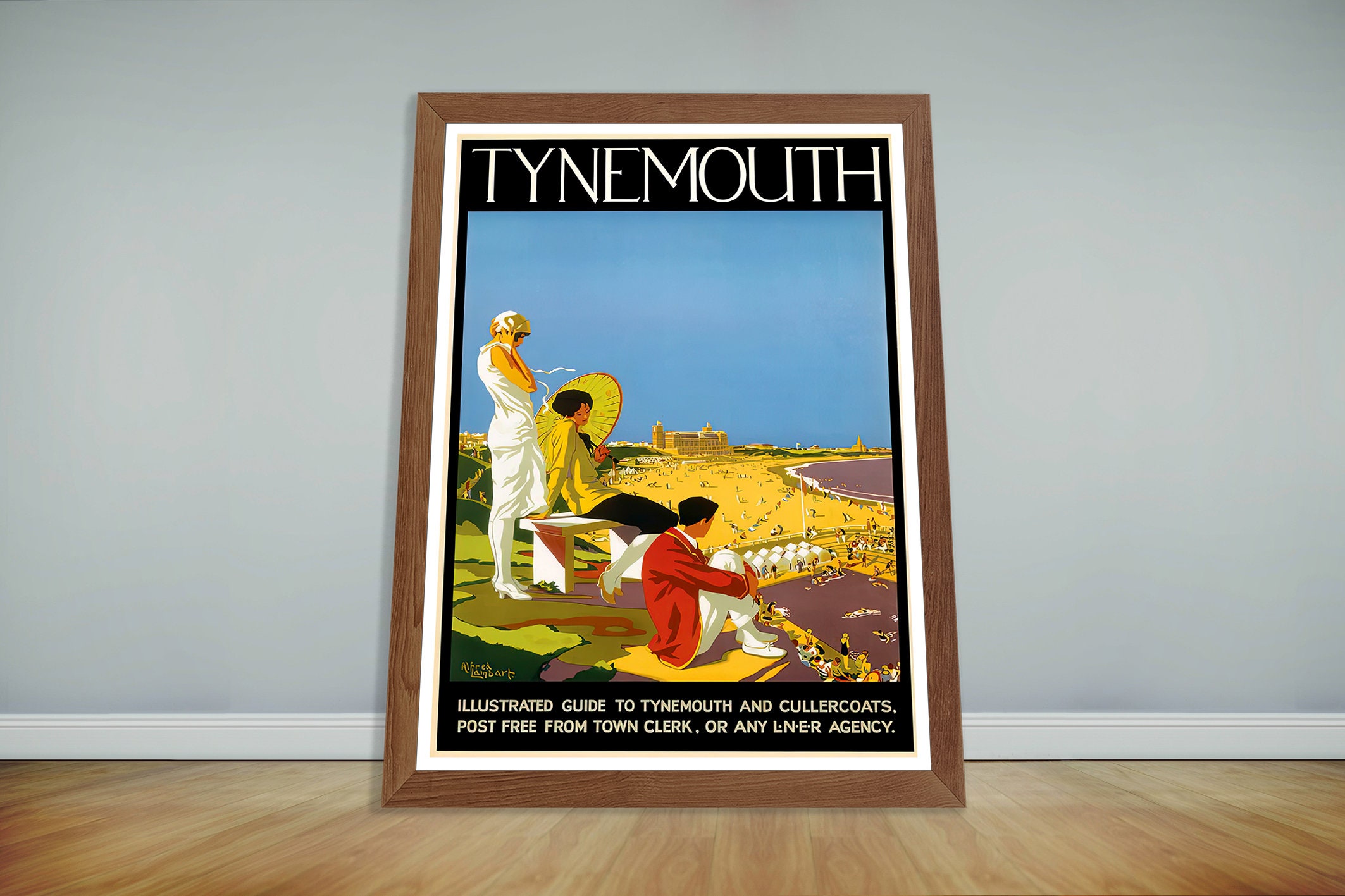 TYNEMOUTH Railway Poster Digital Download Poster - Etsy