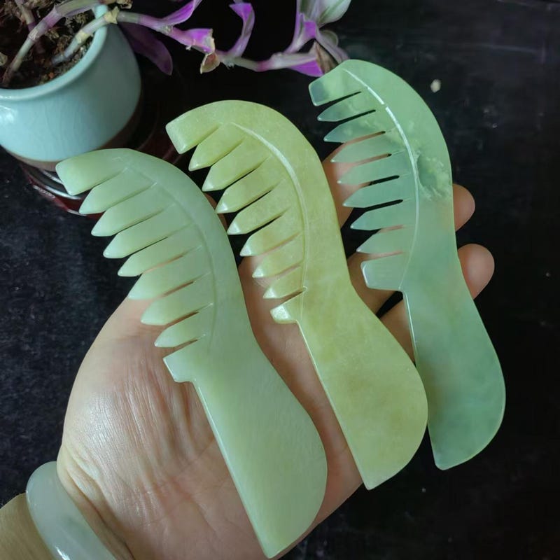 Jade Comb - Etsy