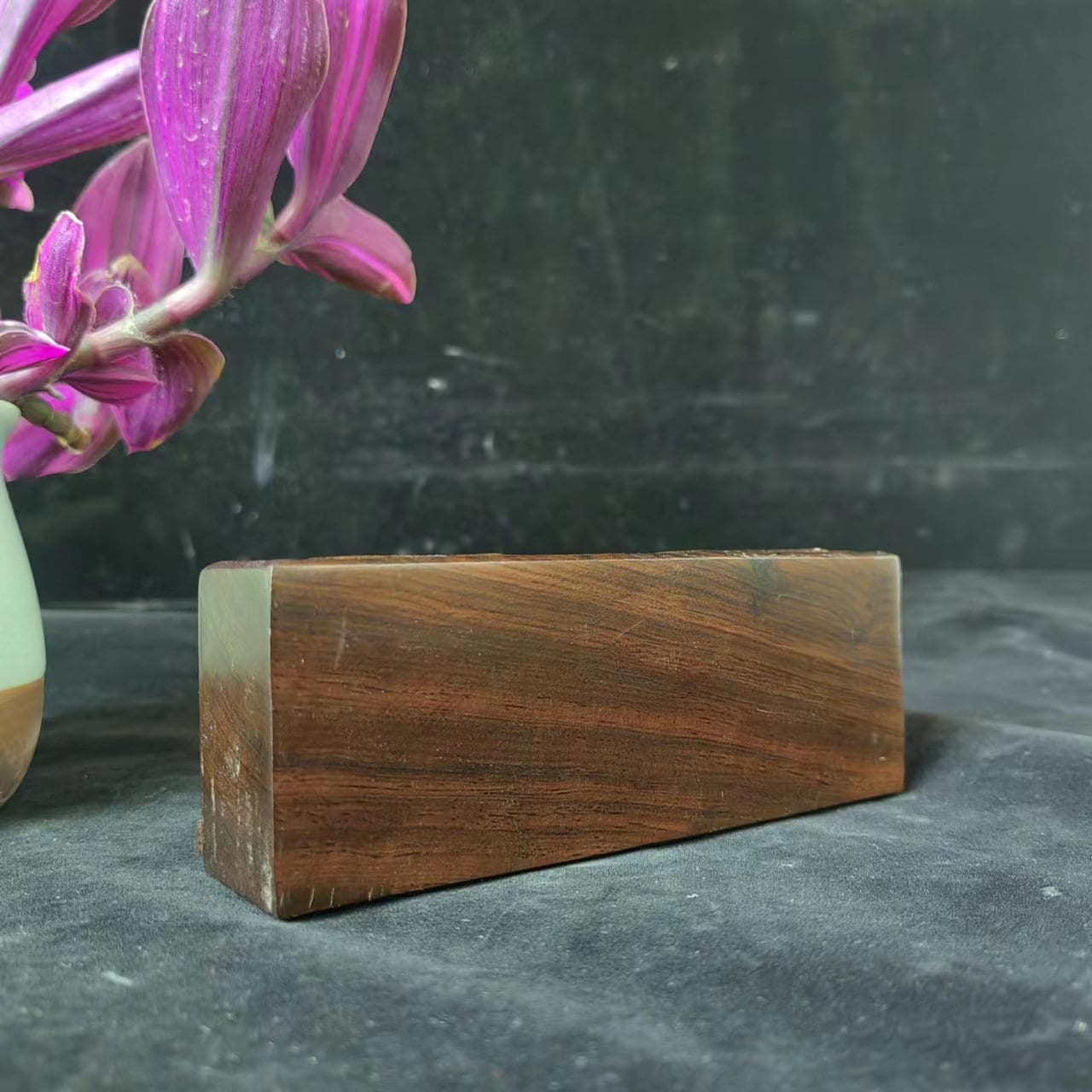 Solid Wood Display Stand Teak Hardwood Plinth Base Trophy Lamp Models ...