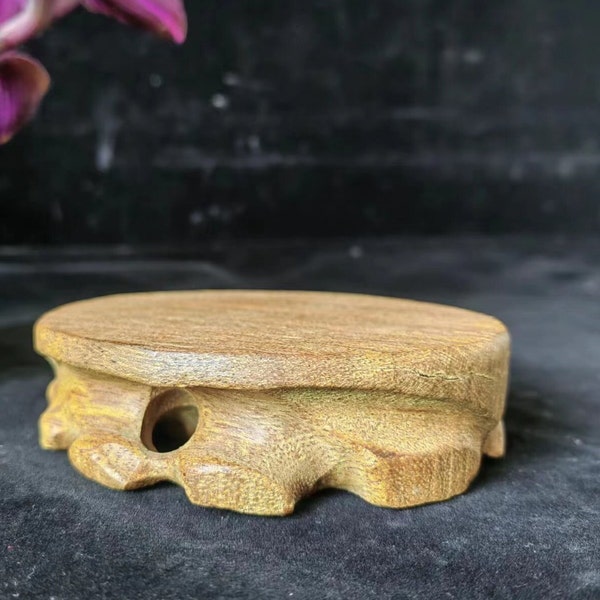 Oval Wood Display Base - Etsy