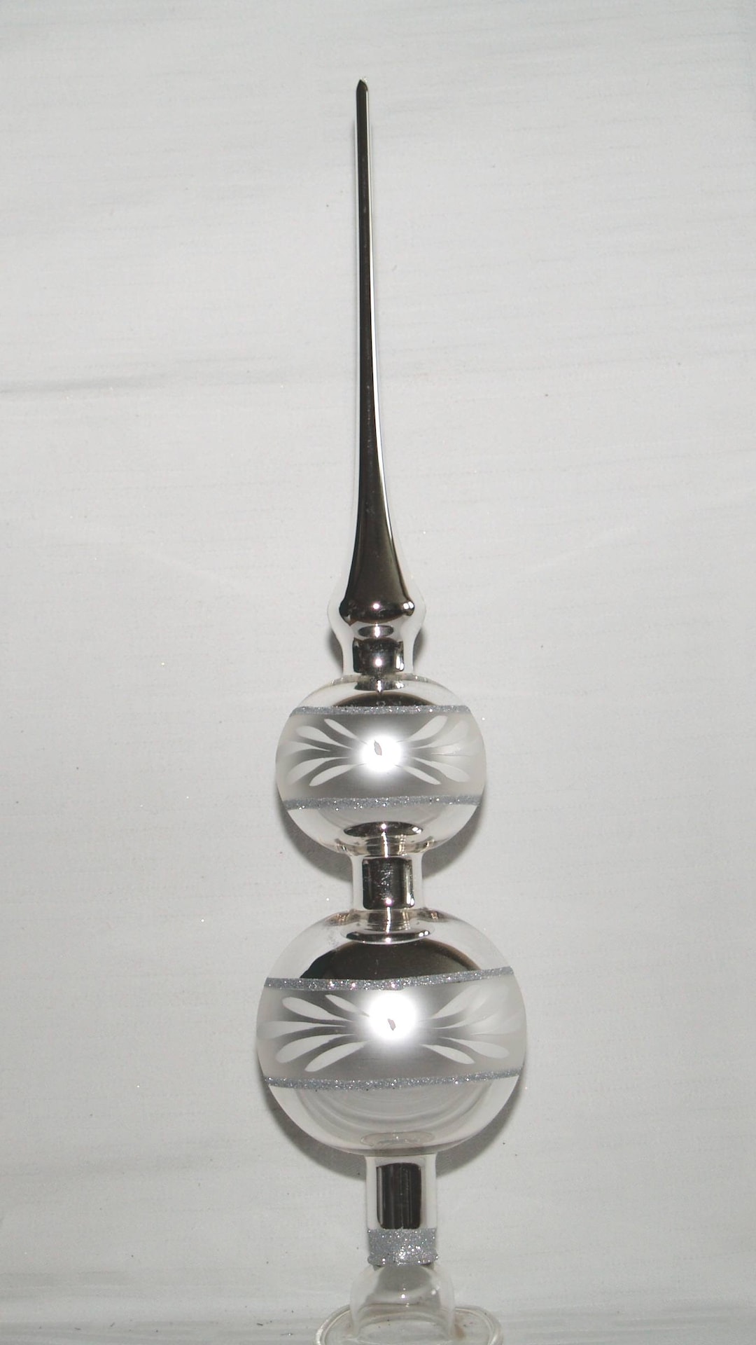Series wanda Silver Tip 30 Cm High / 5 and 6 Cm Ball - Etsy