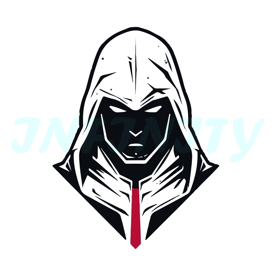 Assassin Logo Clip Art Color Image for Laser Engraving or Digital ...