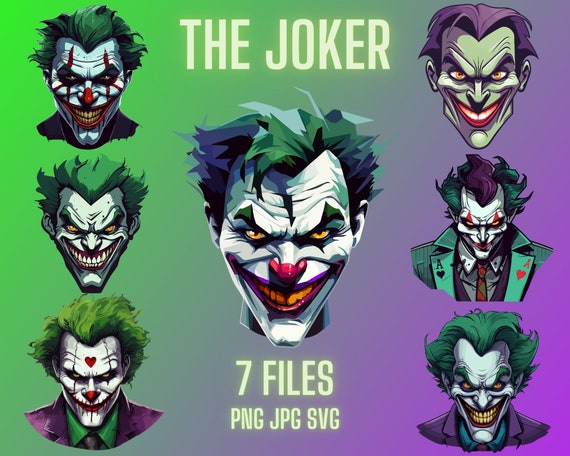 Joker Face Without Background