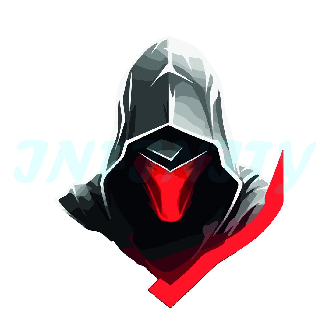 Assassin Logo Clip Art Color Image for Laser Engraving or Digital ...