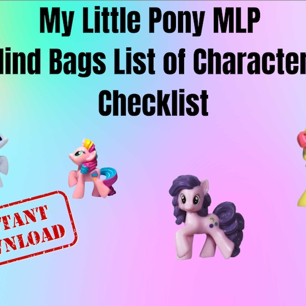 Mlp Figures Collectables - Etsy