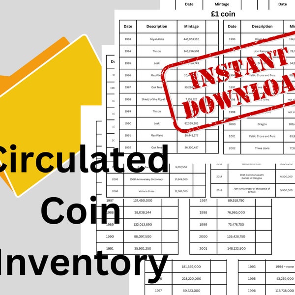 Coin Collecting - Etsy