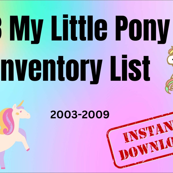 Mlp G3 Figures - Etsy
