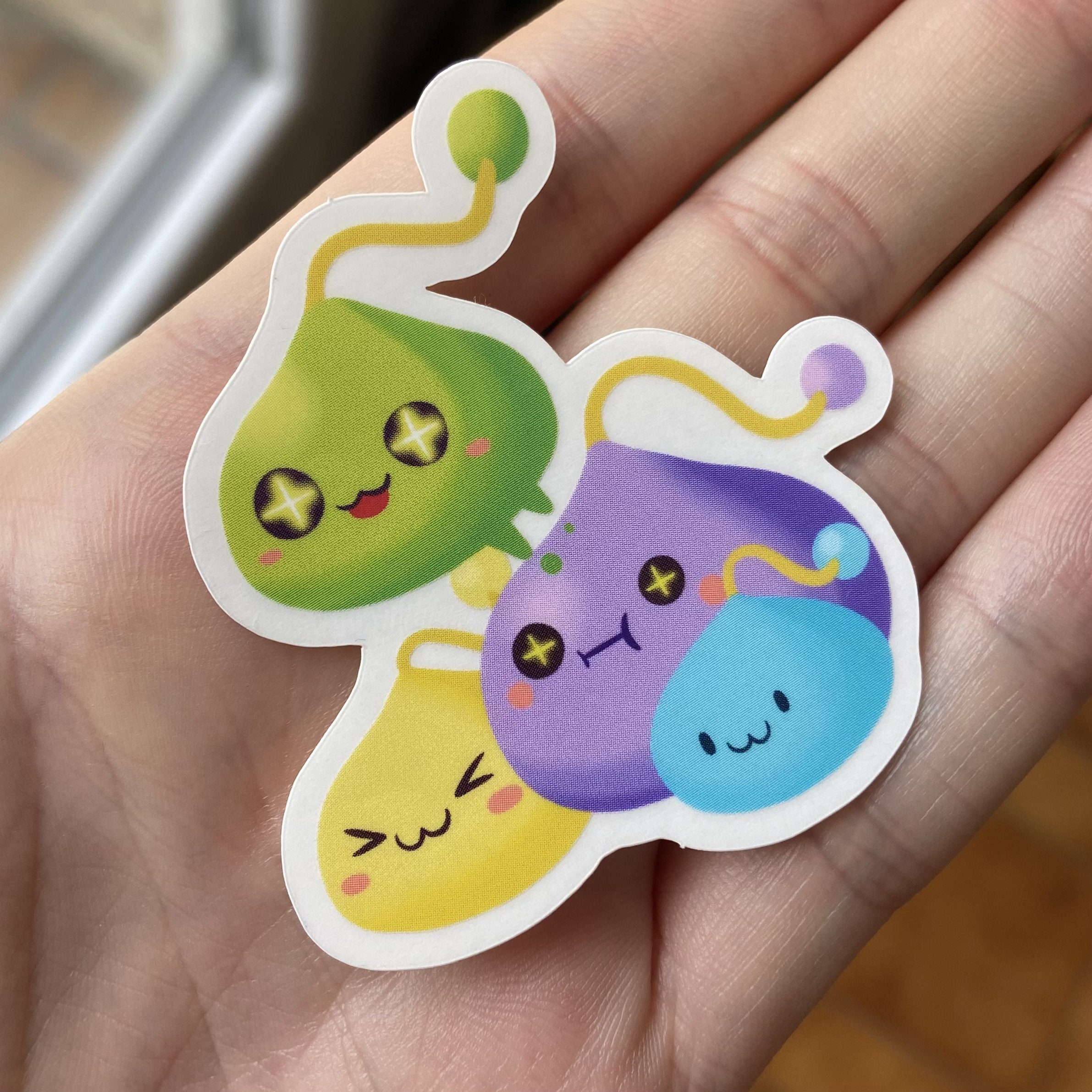Clear Maplestory Slime Sticker - Etsy