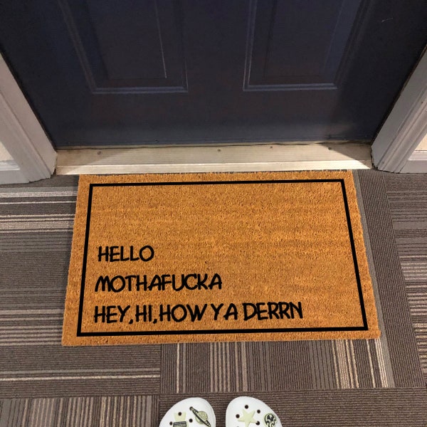 Hey There Door Mat - Etsy