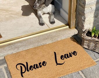 Please Leave Doormat, Go Away Doormat, Funny Doormat, Door Mat, Funny ...