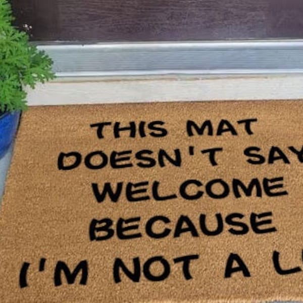 Welcome Mat - Etsy