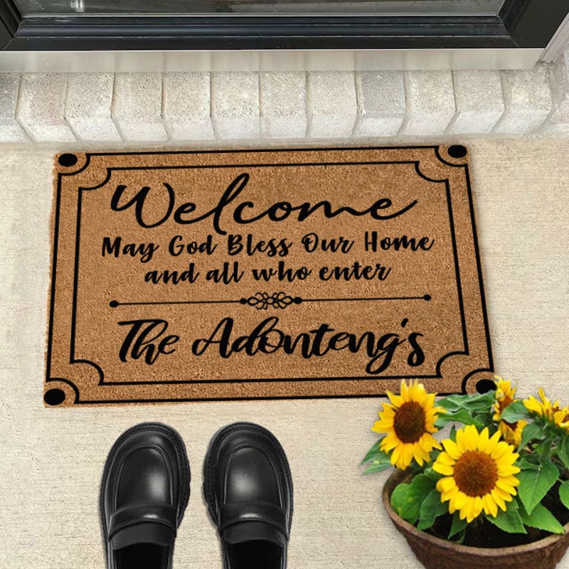 Custom Door Mat - Etsy