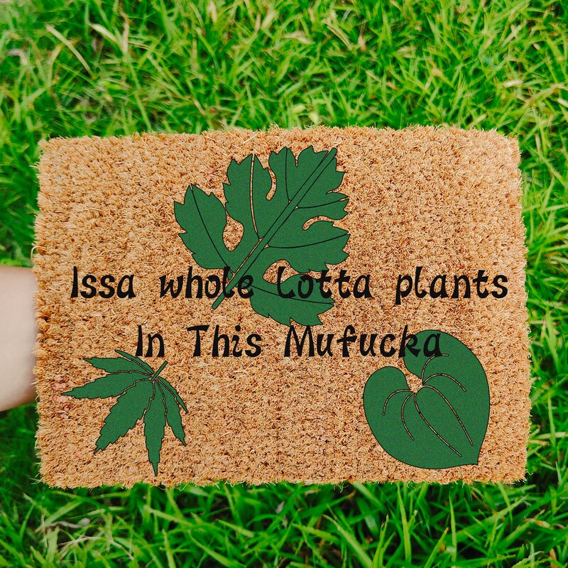 Plant Doormat - Etsy