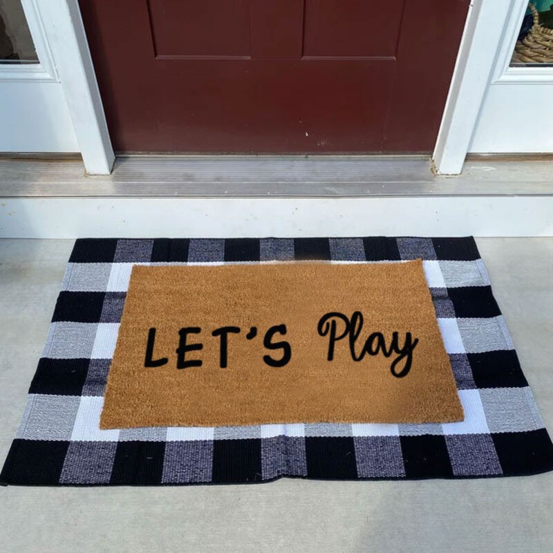 Mini Welcome Mat - Etsy
