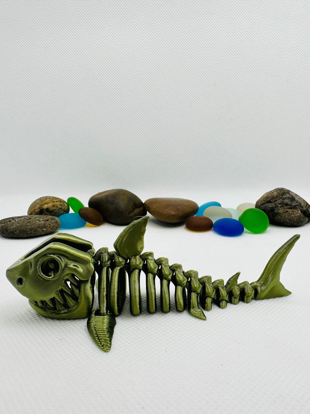 Articulated Skeleton Shark - Etsy