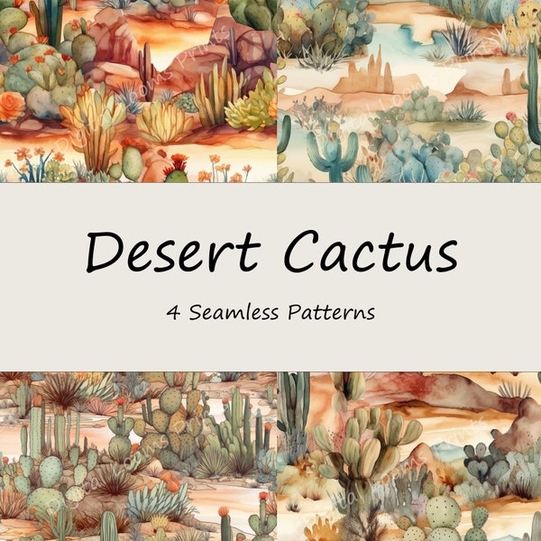 Cactus Watercolor - Etsy