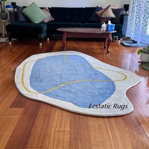 Abstract Shaped Rug - Etsy
