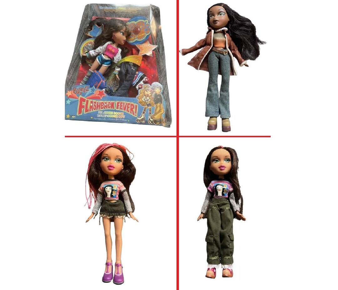 Vintage Bratz Dolls – Flashback Fever Yasmin, Xpress It Sasha, Tokyo a ...