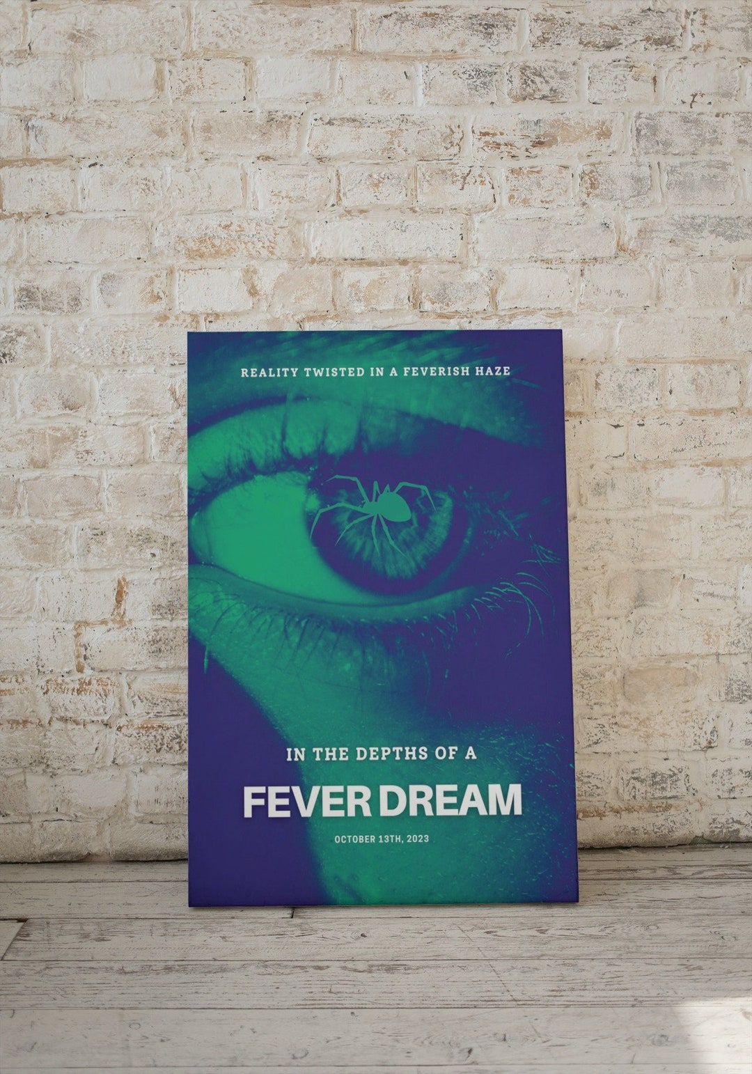Fever Dream, Digital Wall Art, Scary Artwork, Dark Fantasy, Halloween ...