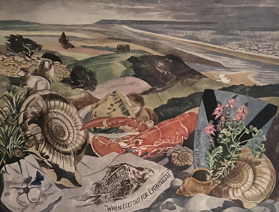 The Shell Guide to Dorset Poster by John Northcote Nash (1883-1977 ...