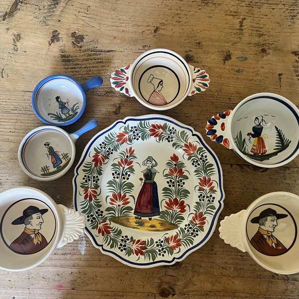 Quimper Pottery - Etsy UK