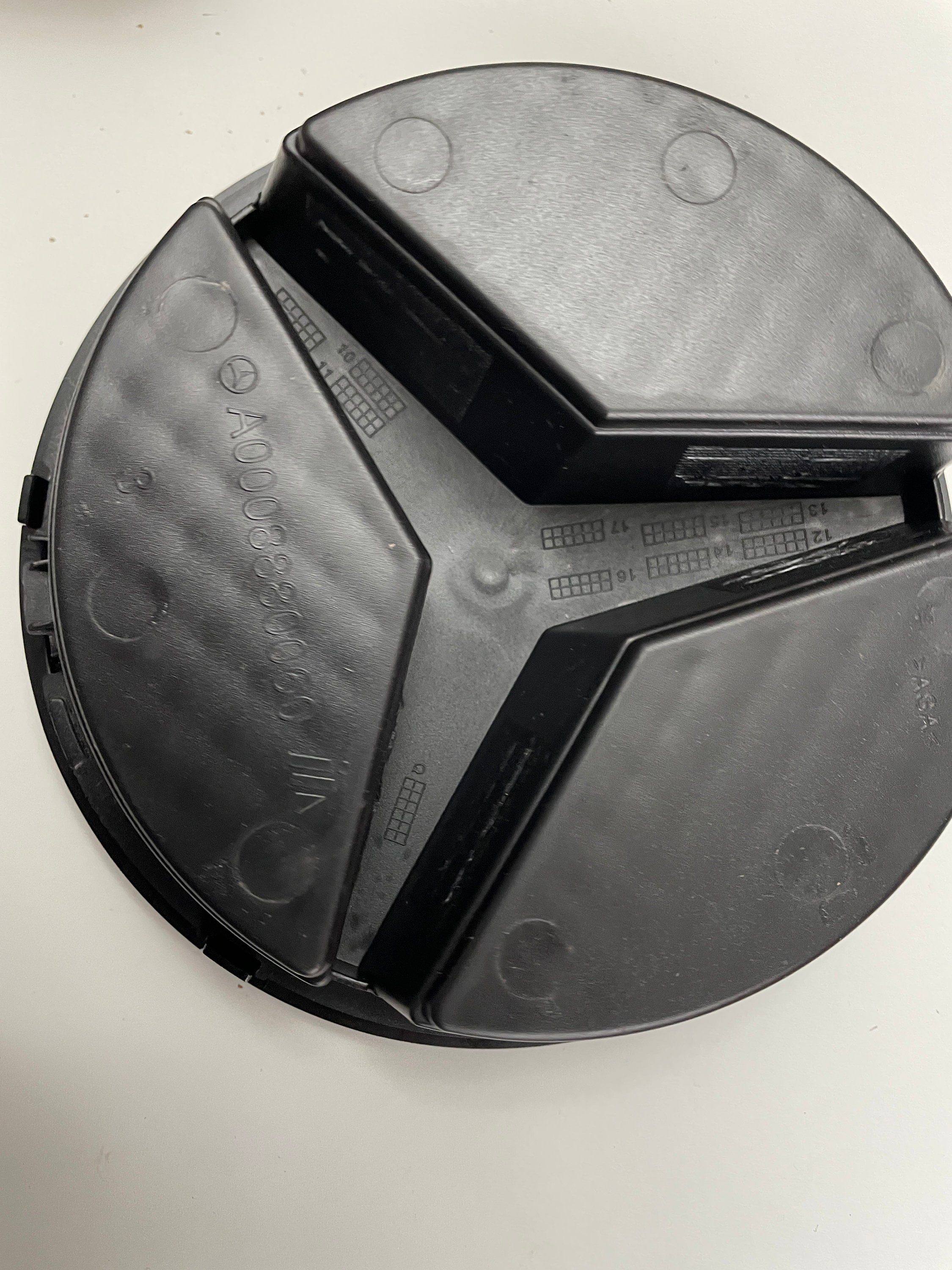 Mercedes-benz Chrome Grille Star 18.5cm W205 W176 W246 Replacement OEM ...