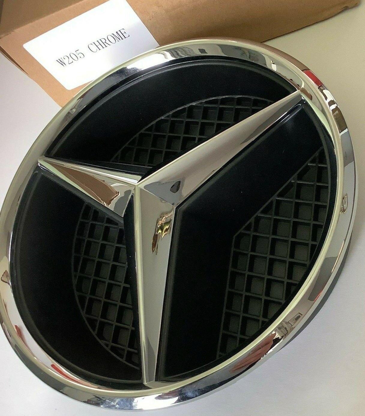 Mercedes-benz Chrome Grille Star 18.5cm W205 W176 W246 Replacement OEM ...
