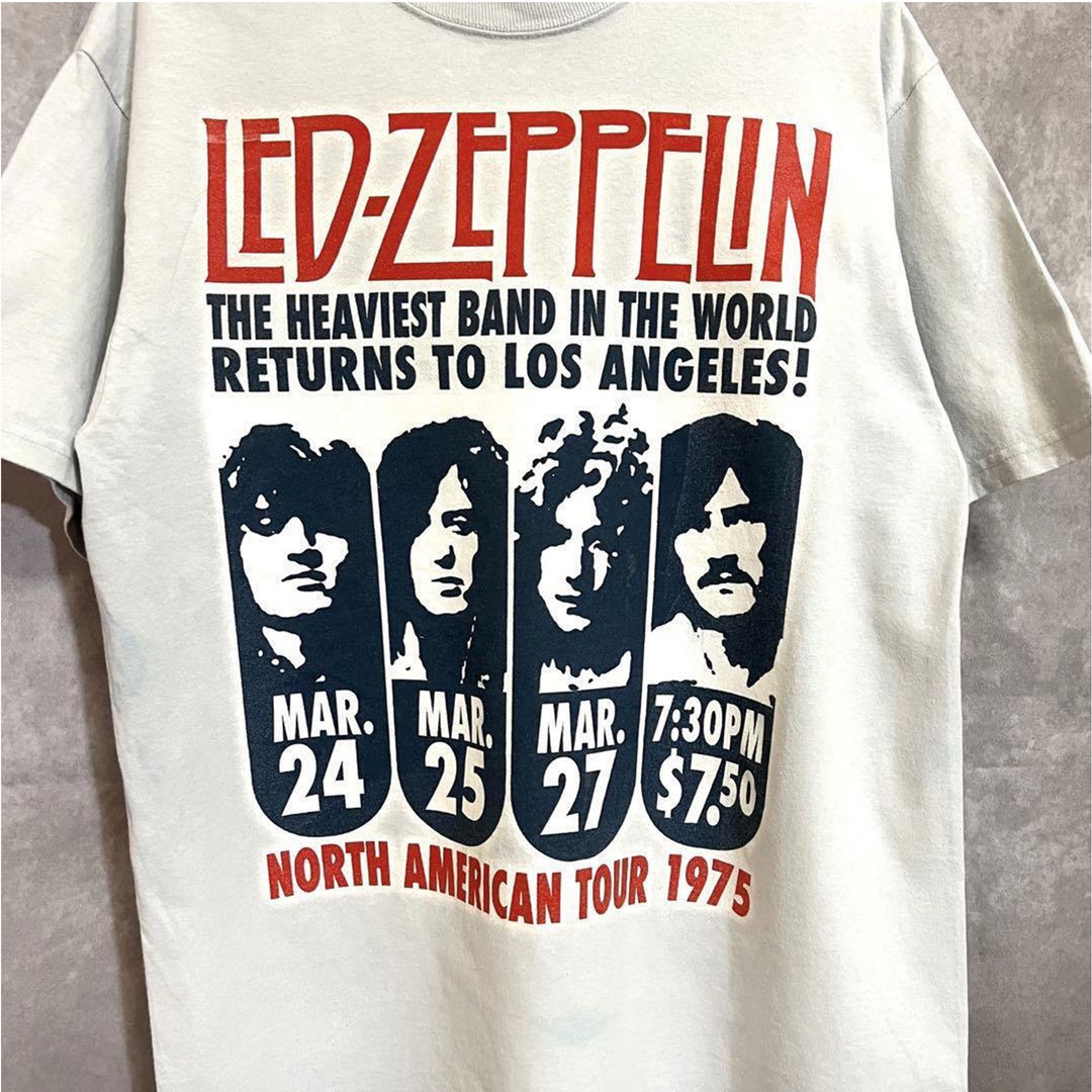 Led-zeppelin North America Tour Band Shirt, Led-zeppelin Tour 1975 ...