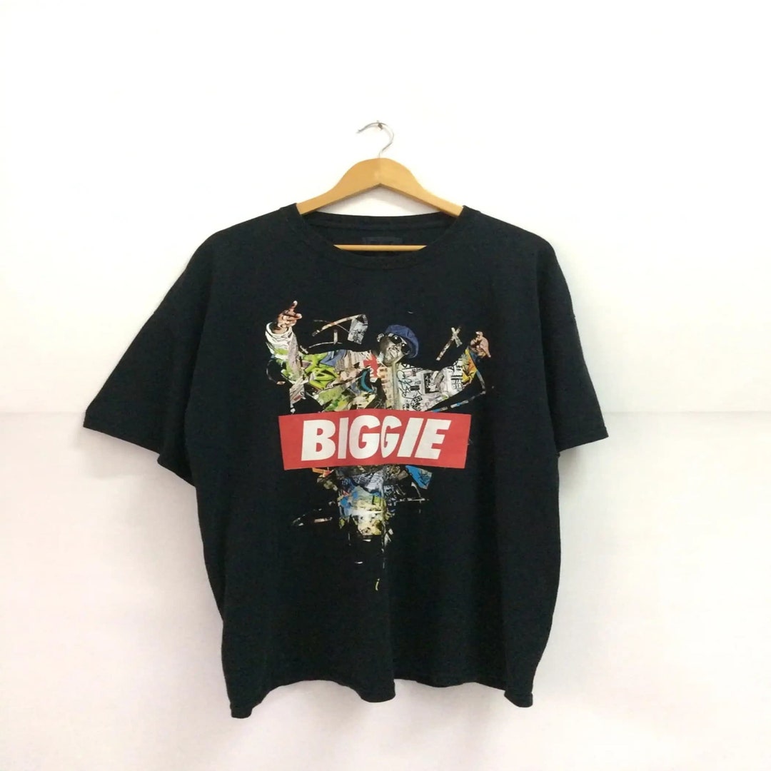 The Notorious B.I.G America Rapper Biggie T-shirt, Rap Tees, Big G ...