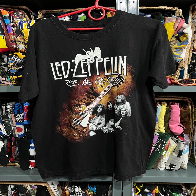 Led Zeppelin Band T-shirt, Led Zeppelin Shirt, Led Zeppelin Vintage ...