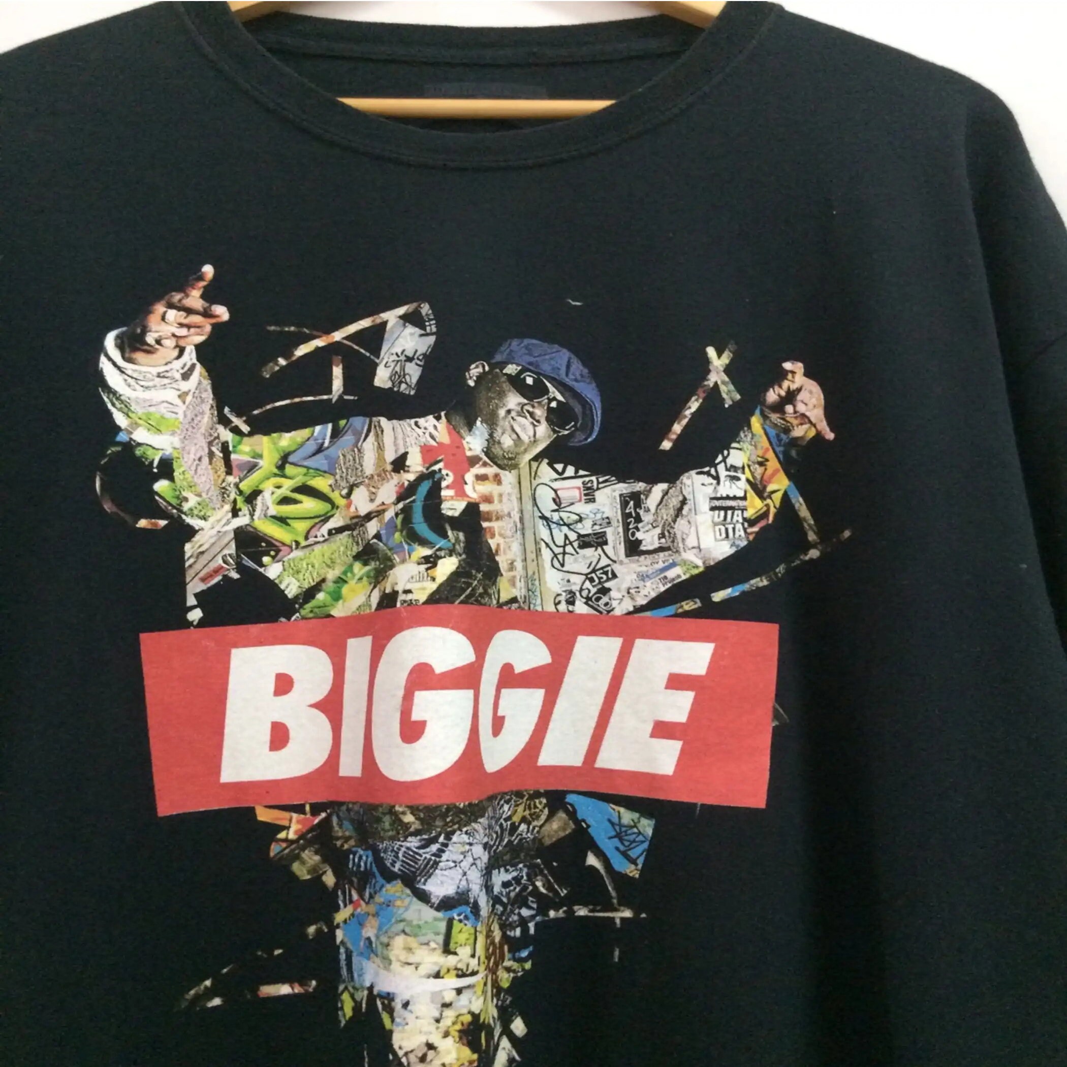 The Notorious B.I.G America Rapper Biggie T-shirt, Rap Tees, Big G ...