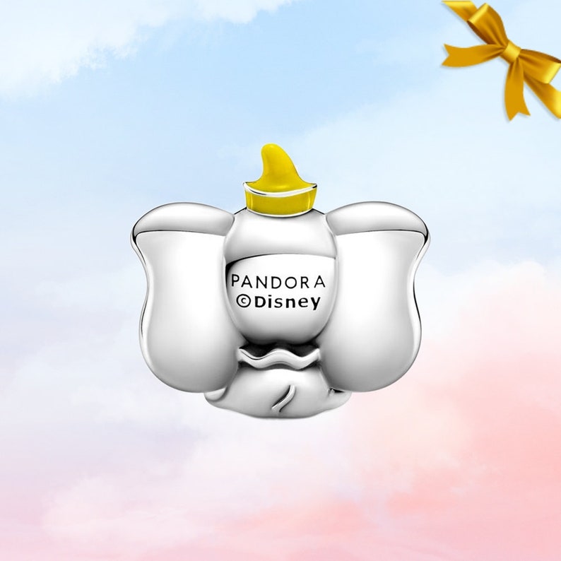 Dumbo Charm New Genuine S925 Sterling Silver Charm for Pandora Bracelet ...