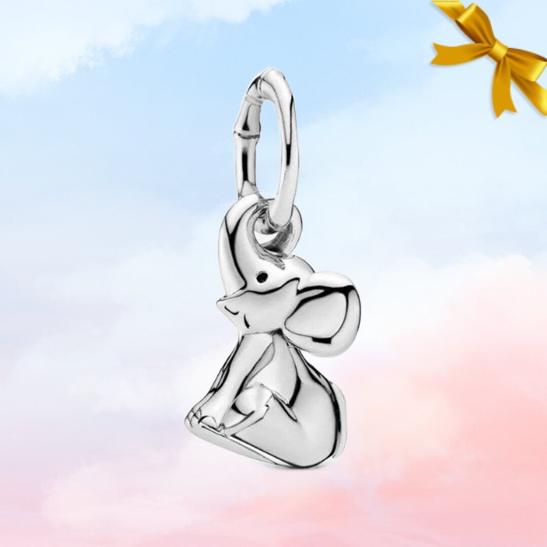 Elephant Dangle Charm New Genuine S925 Sterling Silver Charm for ...