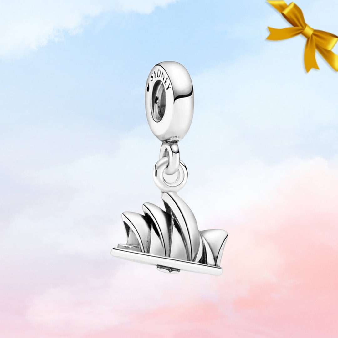 New Sydney Opera House Dangle Charm Genuine 925 Sterling Silver Pandora ...