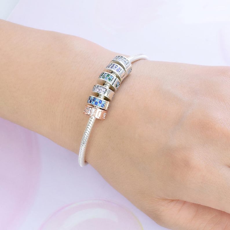 925 Sterling Silver Clip Charm for Bracelet,stopper Charms - Etsy