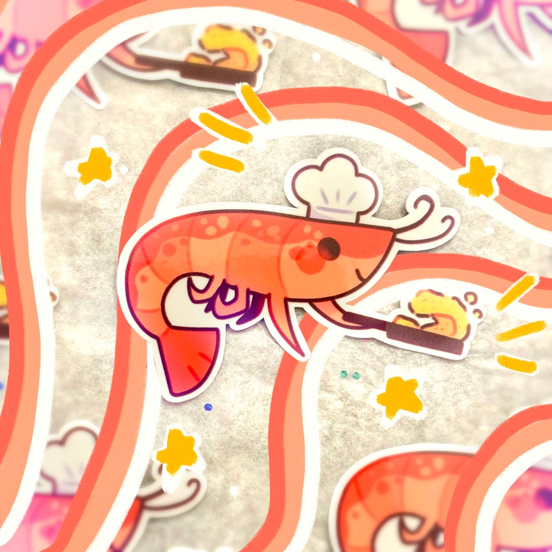 Shrimp Fried Rice Sticker - Etsy