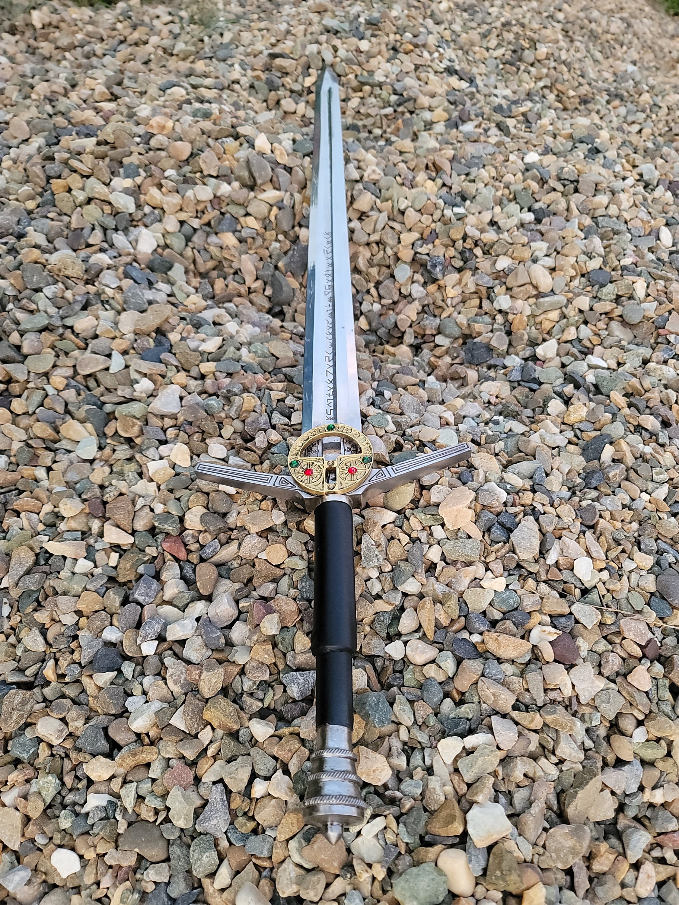 Handcrafted Witcher Sword, Geralt of Rivia's steel, the Witcher Sword ...