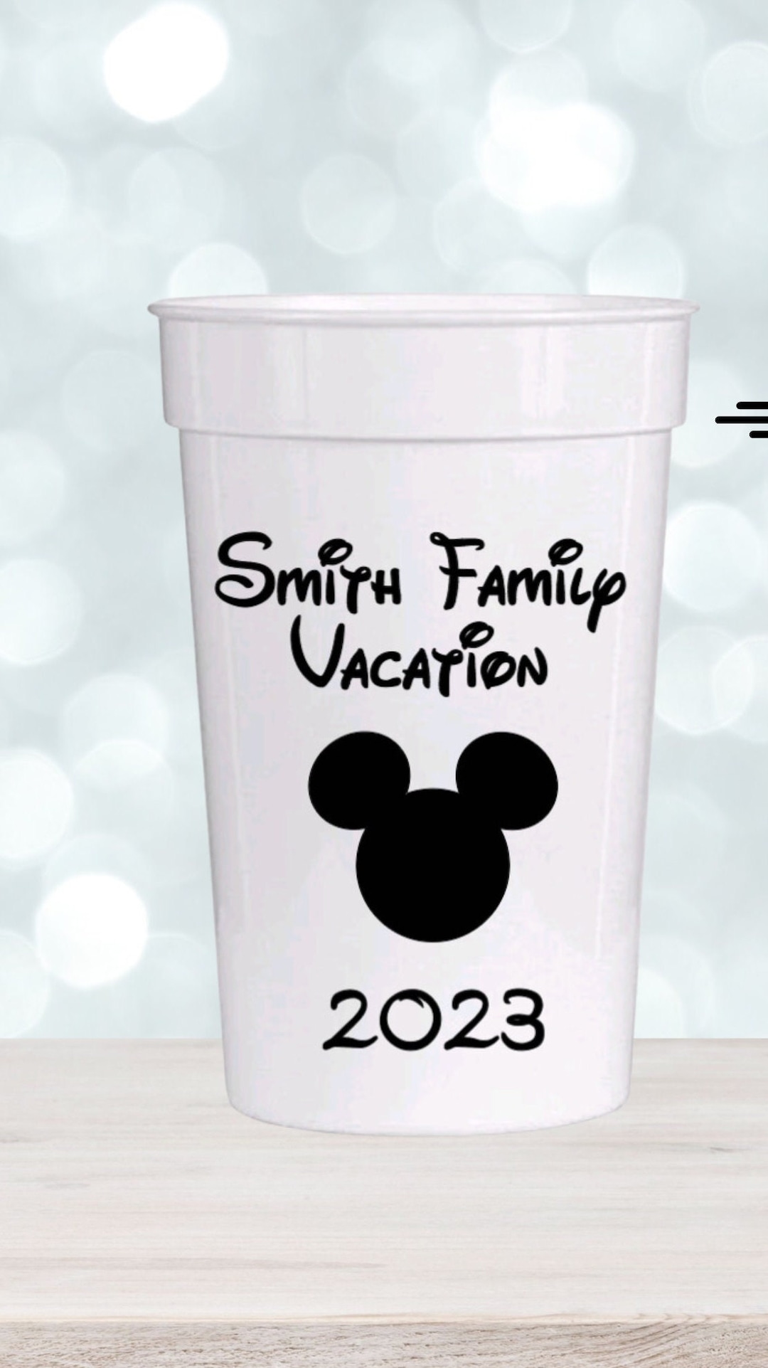 Disney Inspired Family Vacation Cup - Etsy