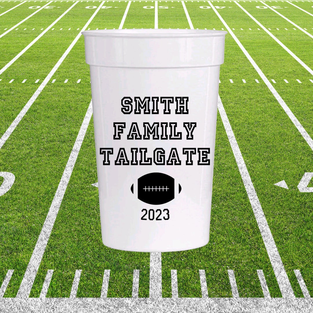 Football Tailgate Cup - Etsy