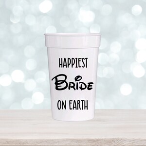 Disney Inspired Bride Cup - Etsy